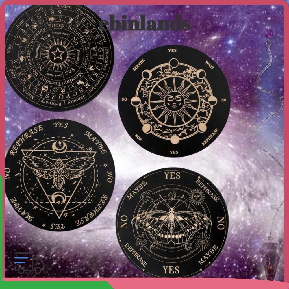 LUCKY-EBINLANDS Dowsing Divination Board, Witchs Altar Supplies ...
