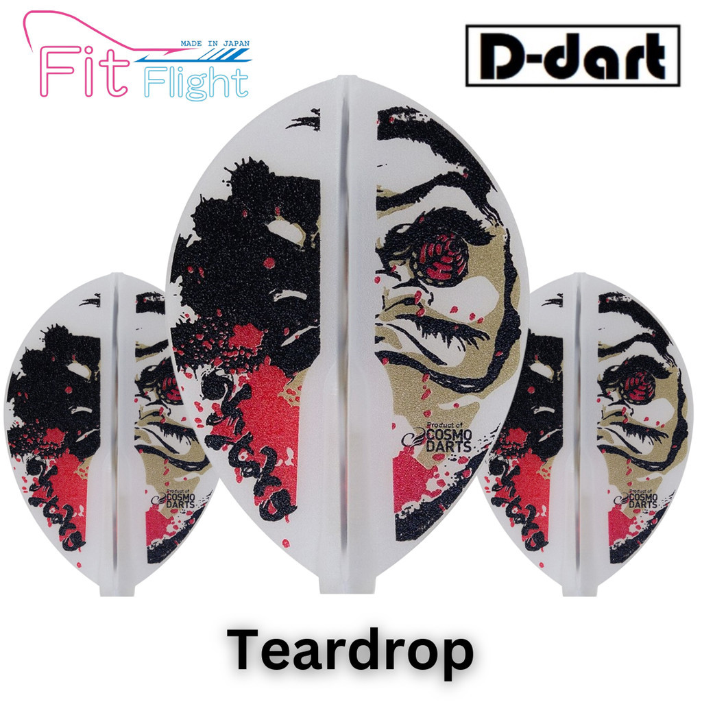 COSMO DART FIT FLIGHT - Yutaro Sato 4 TEARDROP NORMAL HARD DARTS FIT ...
