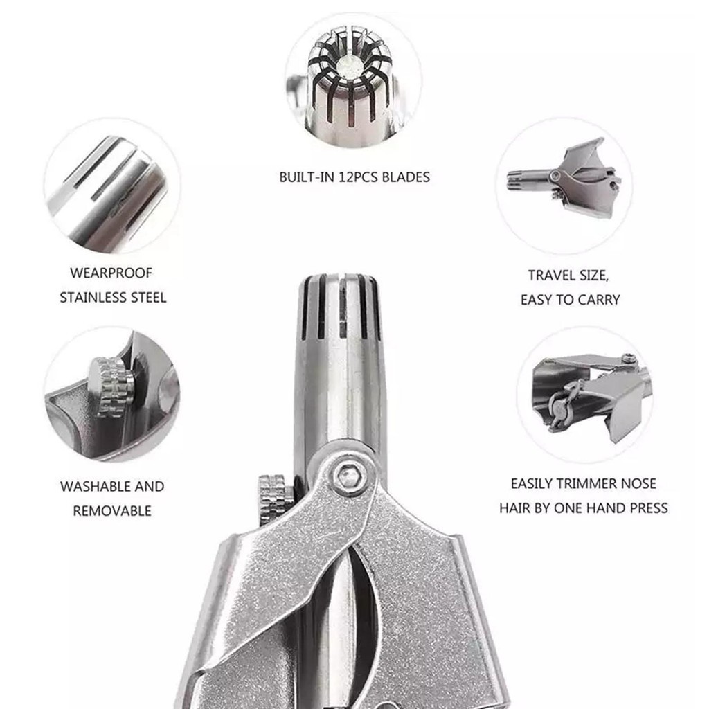 Nose Trimer For Men Ears Trimmer Ear Hairs Male Epilator Hair Cutter ...