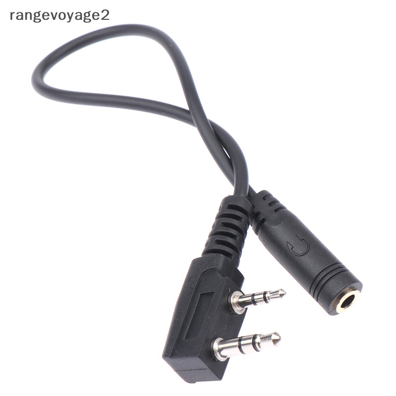 [rangevoyage2] 2 Pin K1 To 3.5MM Female Audio Phone Earphone Transfer ...