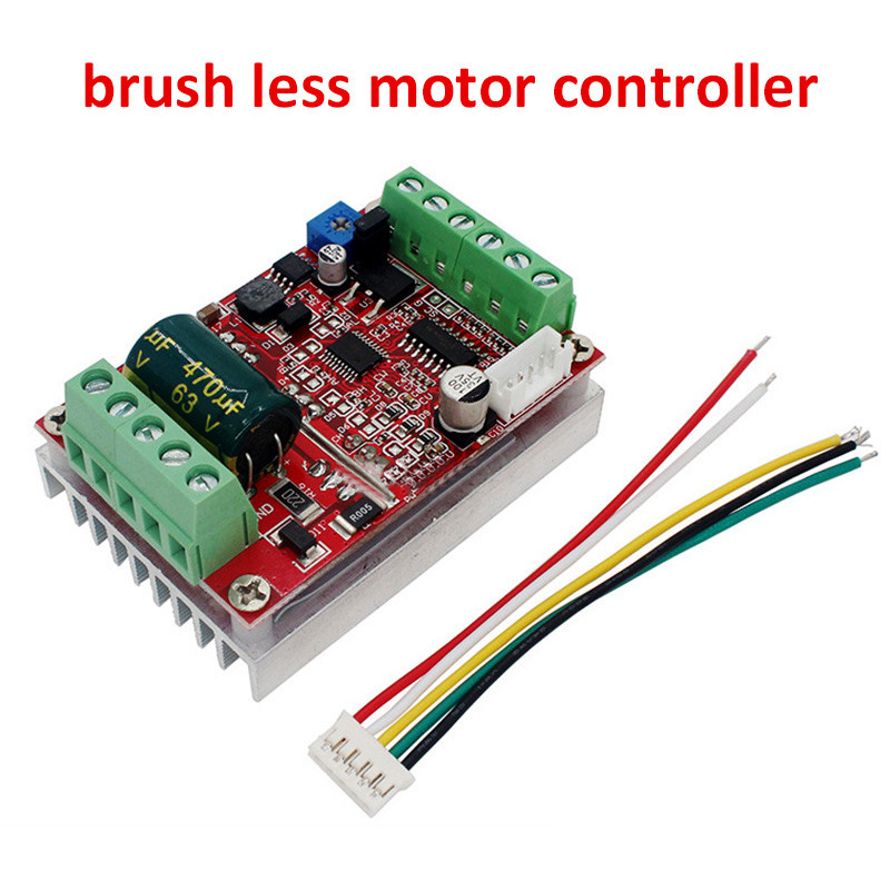 New 400W 9-60V BLDC 3 Phase DC Brushless Motor Controller PWM Hall ...