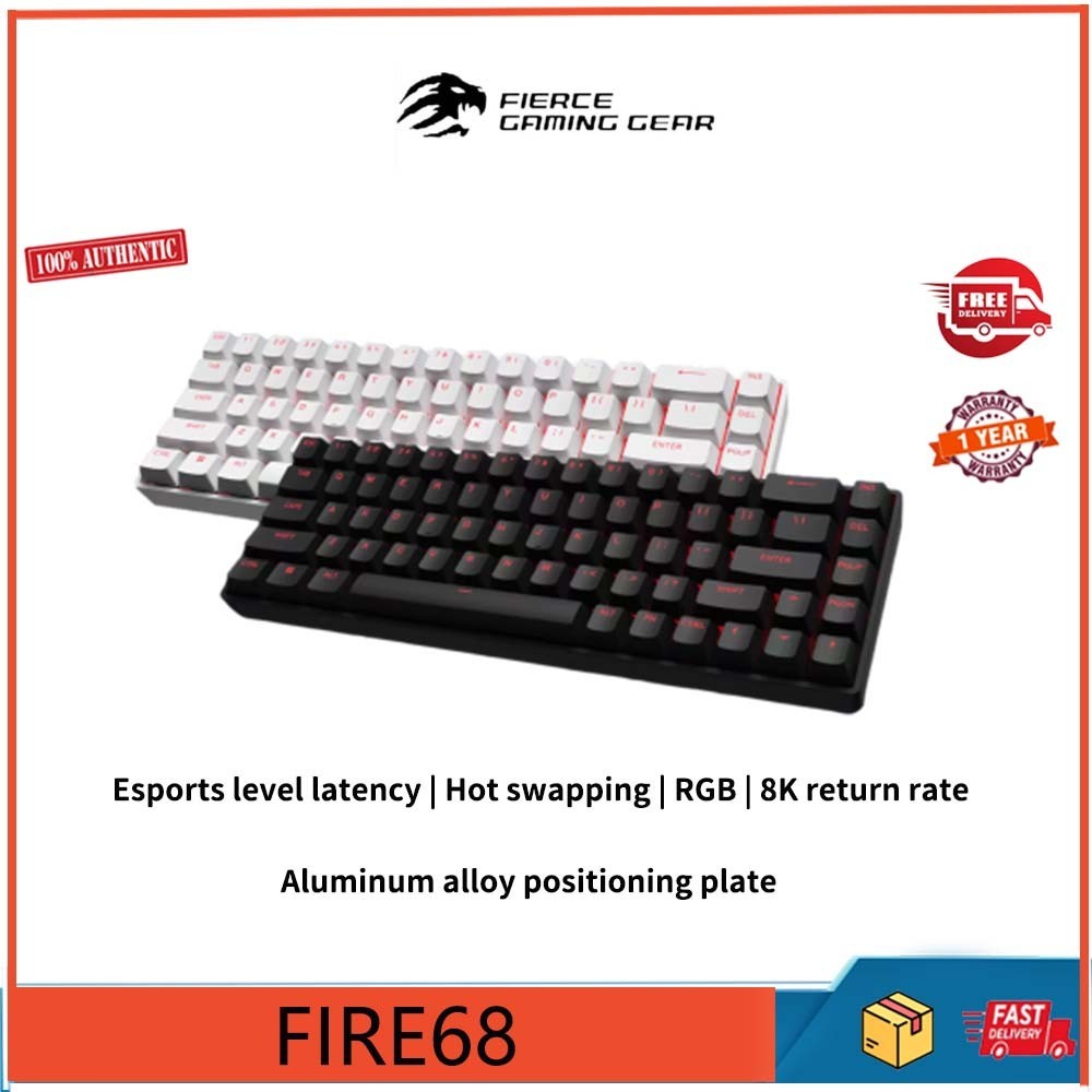 FGG fire68 esports magnetic axis keyboard with streamlined ...