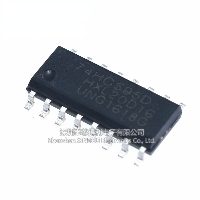 74hc595d 74HC595 8-Bit Serial Register SOP-16 Patch Chip IC Brand New Ready Stock 74HC595 ...