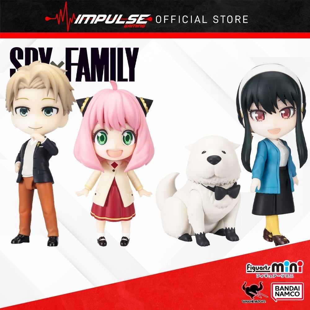 Bandai Tamashii Nations Figuarts Mini Loid / Yor / Anya / Bond Forger ...
