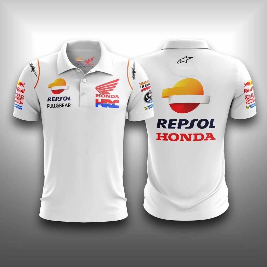 Honda Repsol Motogp Polo T-shirt ( Short Sleeve ) | Shopee Malaysia