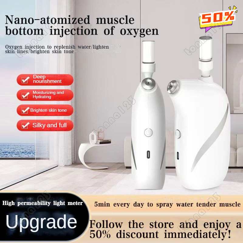 New Nano Water Light Instrument Ampouling Oxygen Injector Facial High ...