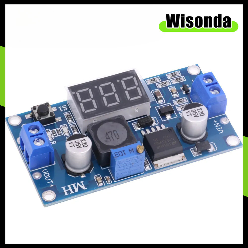 LM2596 DC DC Step Down Converter Voltage Regulator LED Display ...