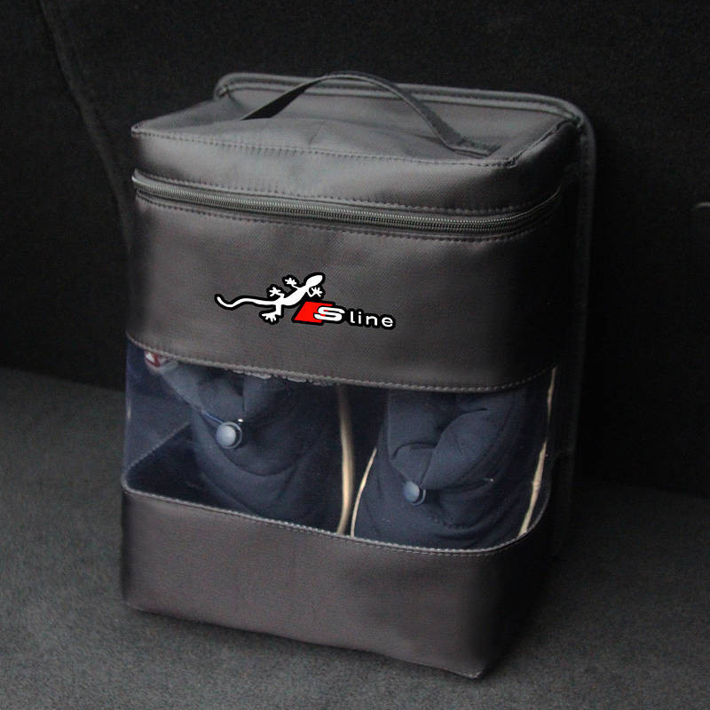 Car Shoe Box Trunk Sneakers Car Shoes Storage Tool Car Put on Shoes ...
