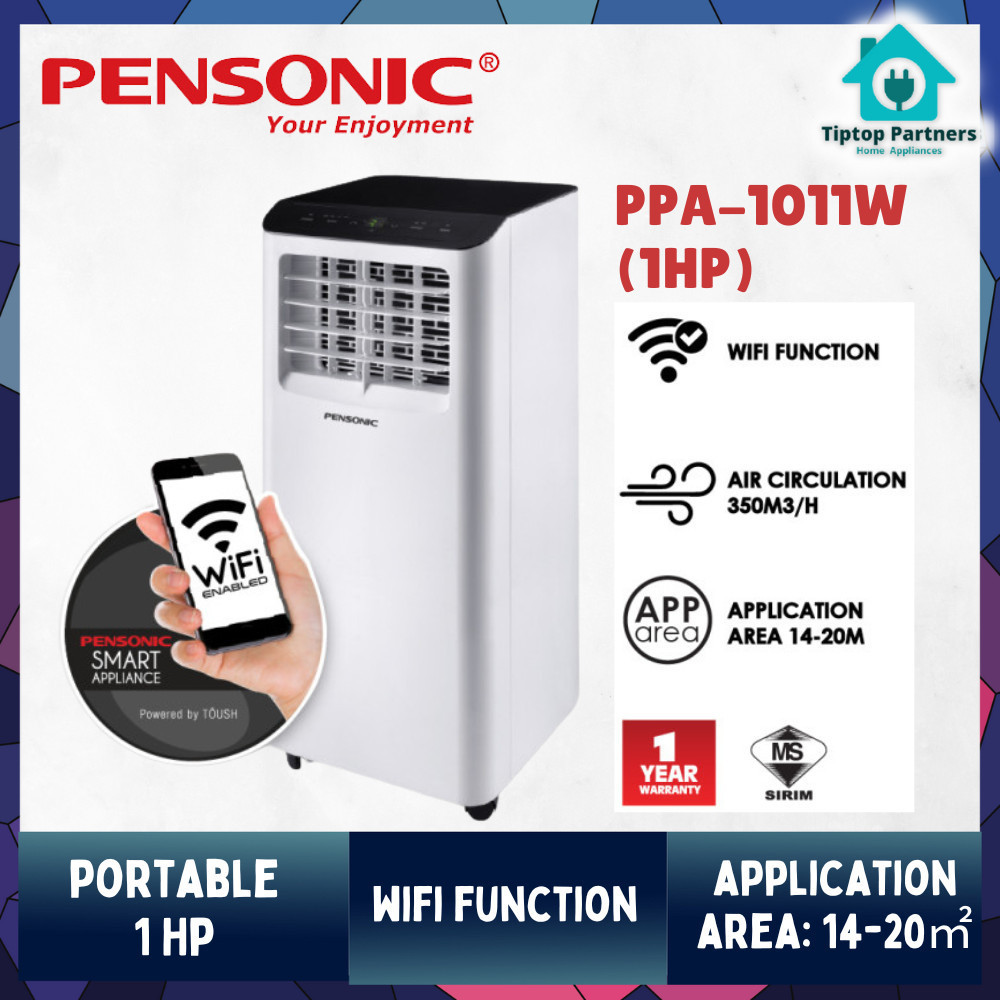 Pensonic 1.0HP/1.5HP Smart Portable Air Conditioner (Wi-Fi) | 冷气机 ...