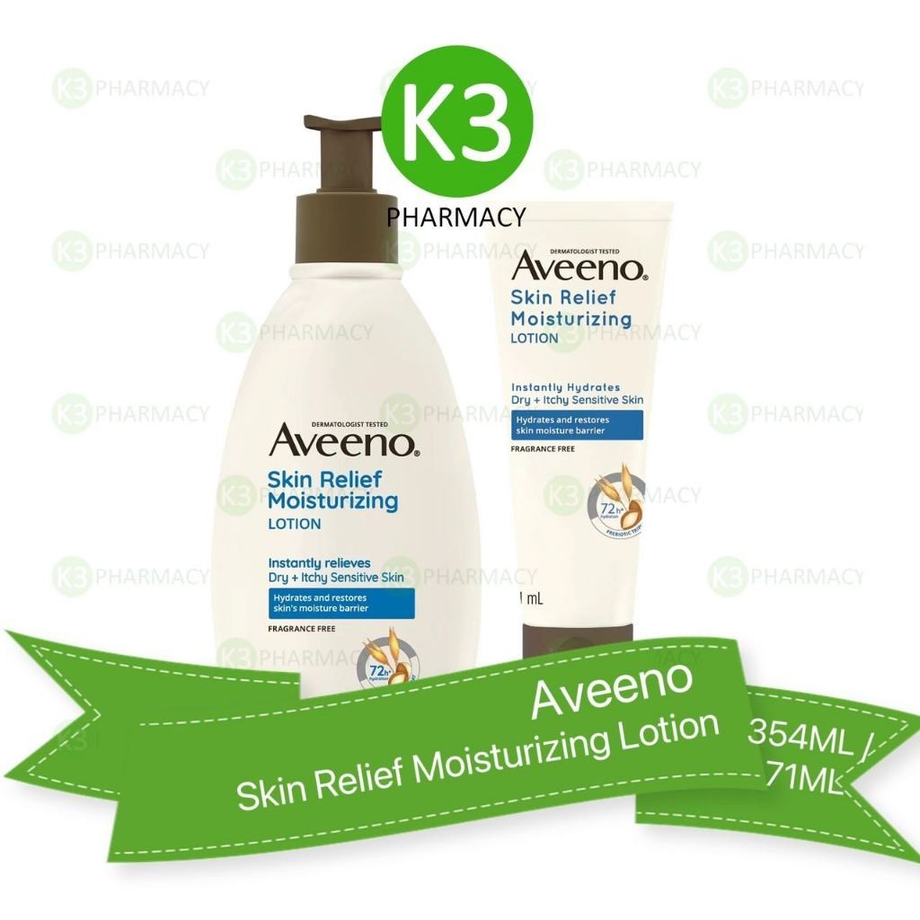 Aveeno Skin Relief Moisturizing Lotion (354ML) | Shopee Malaysia