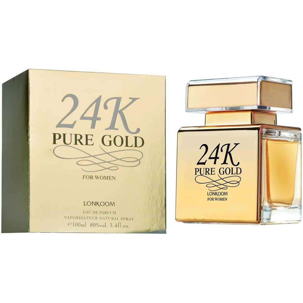 ORI (LNKM) 24K PURE GOLD EDP PERFUME 100ML FOR WOMEN (ORI MINYAK WANGI ...