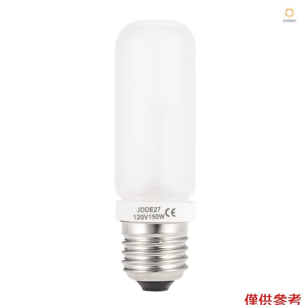 JDD E27/E26 150W 2800K Studio Strobe Photography Flash Modeling Light Tube Lamp Bulb 100V-130V ...