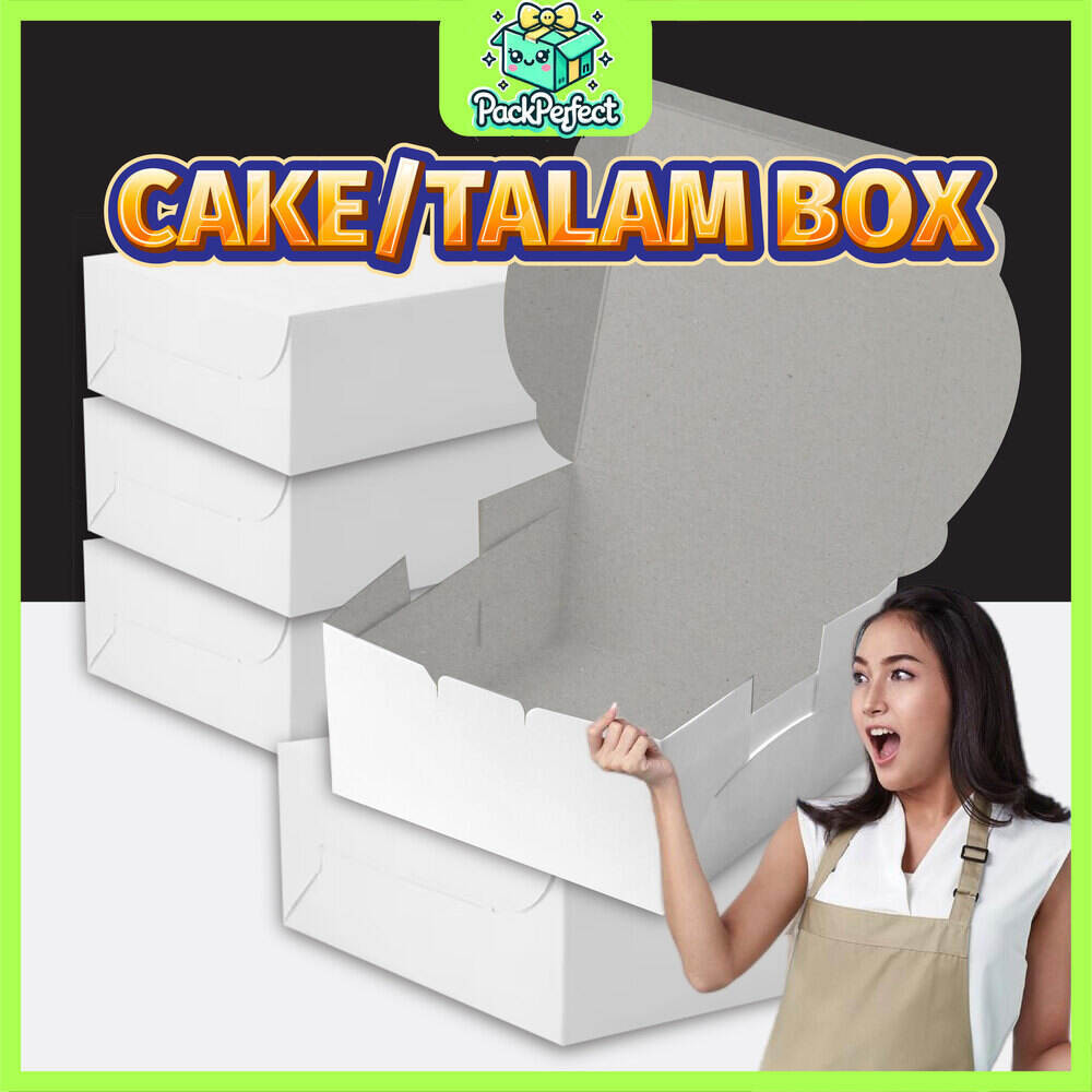 PPerfects Cake Box Talam Box Pizza Box Kotak Kuih Talam Kotak Kek Tapak ...