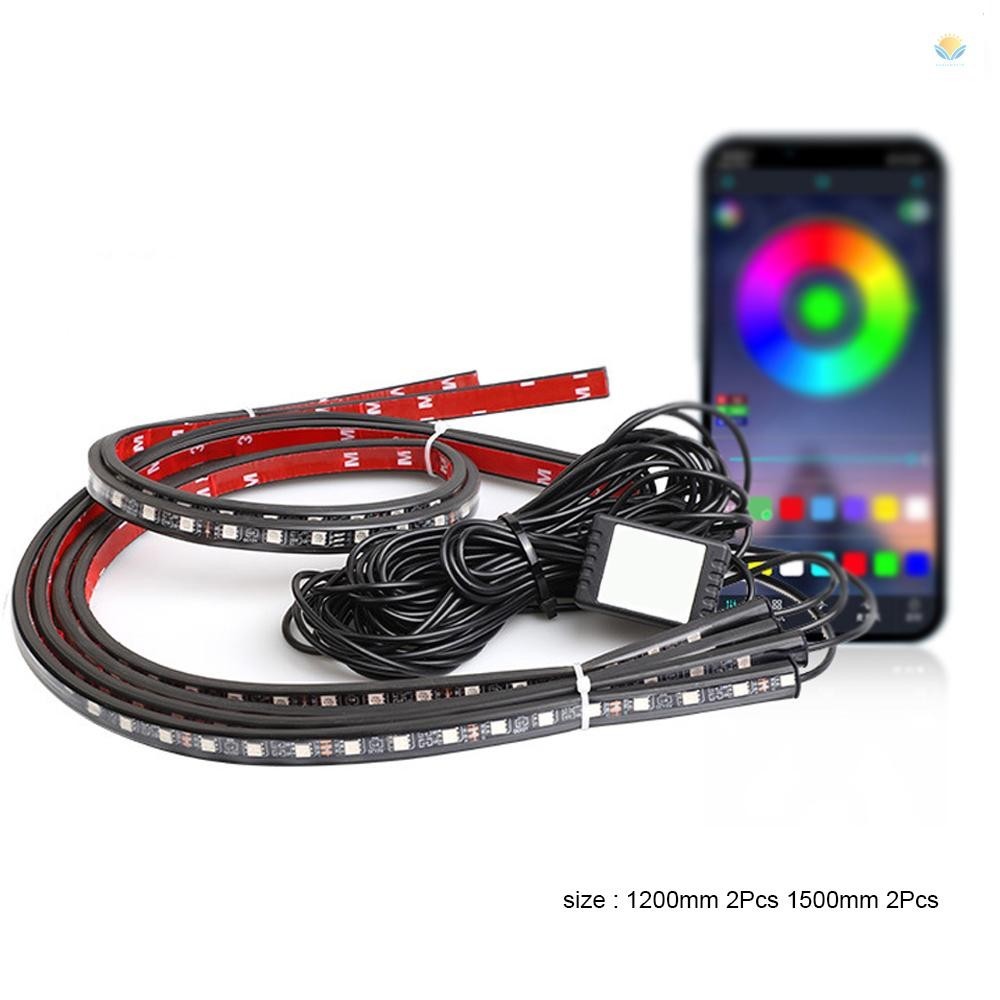 Car Chassis Lights, Smart Color Changing Exterior Car Lights Set of 4 ...