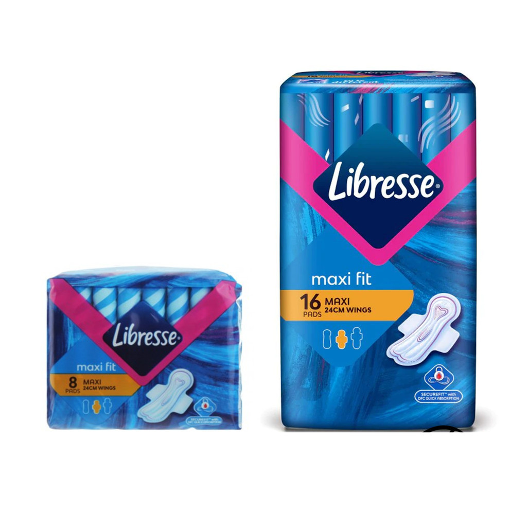 Libresse Maxi Wing 24cm (8 Pads,16 Pads) | Shopee Malaysia