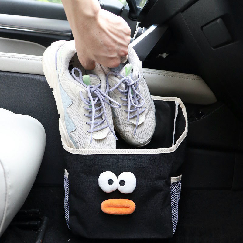 Car Organizer Car Shoe Box Storage Bag Creative Cartoon Interior Trunk ...
