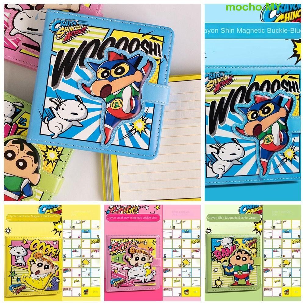 MOCHO Crayon Shin Chan Note Paper, 128Pages Cartoon Memo Reminder Paper ...