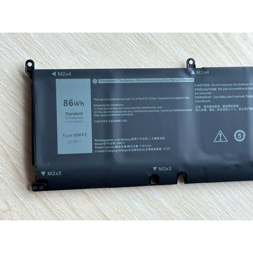 preorder 69KF2 Battery for DELL XPS 15 9500 9510 9520 9530 Precision ...