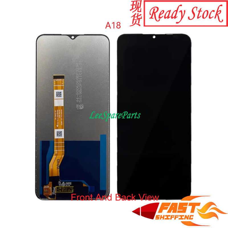 OPPO A18 Full Set LCD Display Touch Screen Digitizer For Replacement ...