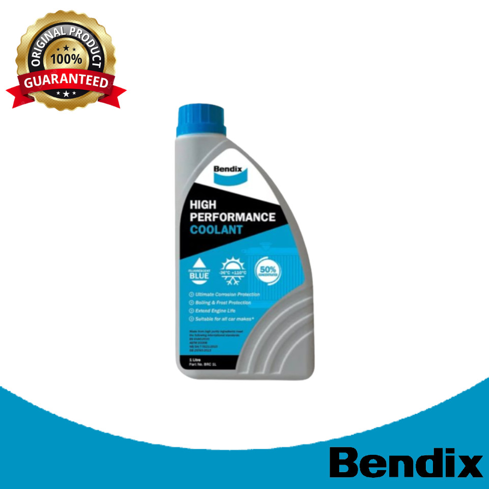 (1 Litre) Bendix High Performance Coolant is a pre-mixed Organic Acid Technology (OAT) coolant ...