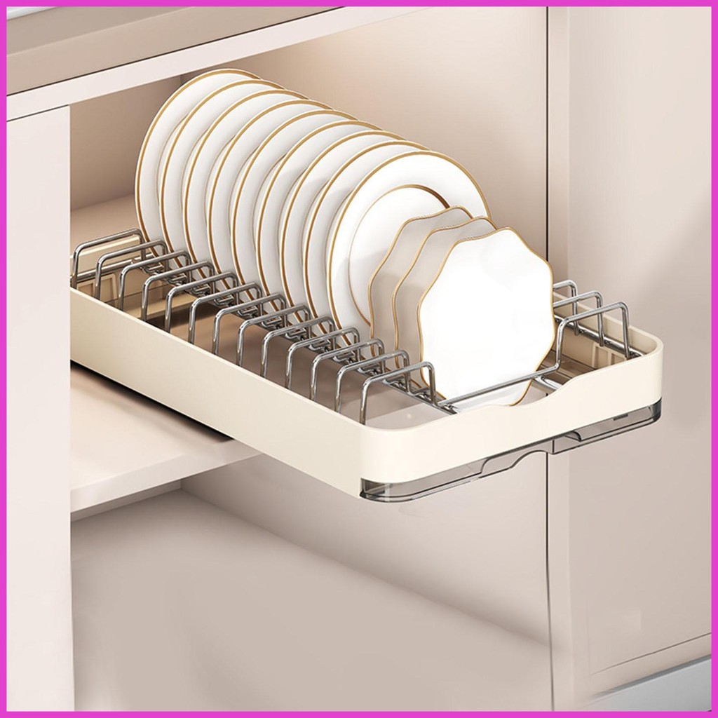Pull out Drawers for Cabinets Slide Out Dish Drying Rack with ...