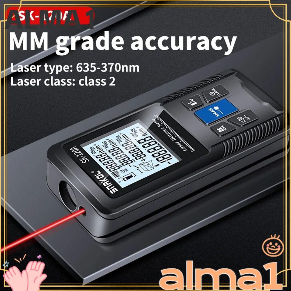 ALA Laser Distance Meter, 40m 50m 70m 100m 120m Professional Infrared ...
