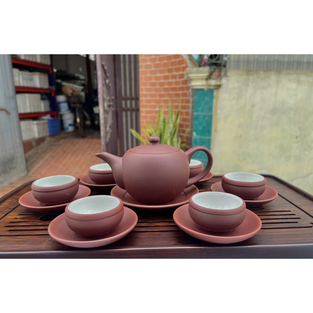 Tu Sa Bat Trang Teapot Lotus Bud Shape + Artist Tuan + 300ml Capacity ...
