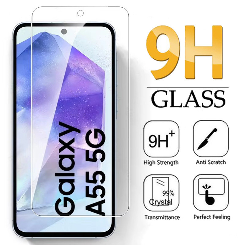 Tempered Glass For Samsung Galaxy A05 A05S A06 A15 A16 A25 A35 A55 A01 A02 A02S A03 A03S A04 ...