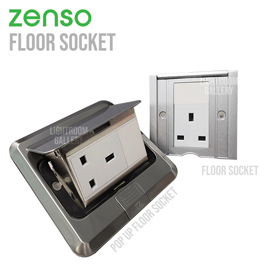 ZENSO FLOOR SOCKET / POP UP FLOOR SOCKET SILVER FM3013-A FM3013-P ...