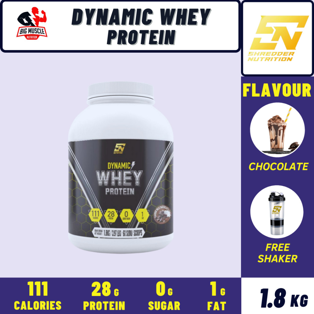 Whey Protein Dynamic By Shredder Nutrition | Shopee Malaysia