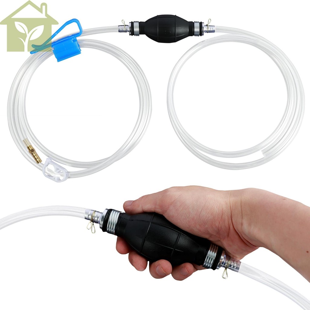 Hand Siphon Pump Efficient Gas Siphon Pump Manual Siphon Pump with 9 ...