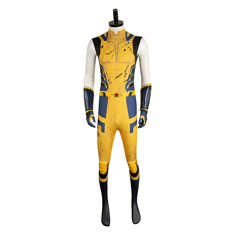 Movie Deadpool & Wolverine 2024 Logan Wolverine Sleeveless Jumpsuit ...