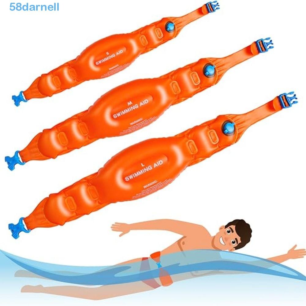 DARNELL Inflatable Swim Belts, Pool Float Floatation Belt Swimming ...