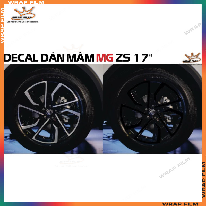 Price INCLUDES MG ZS 17 wheel Decal" (set of 5 wheels) | Shopee Malaysia