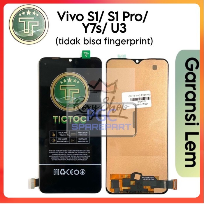 Lcd Touchscreen Vivo S1/S1 Pro Y7s Y9s 1907 V1907 1920 V1945A V1945T ...