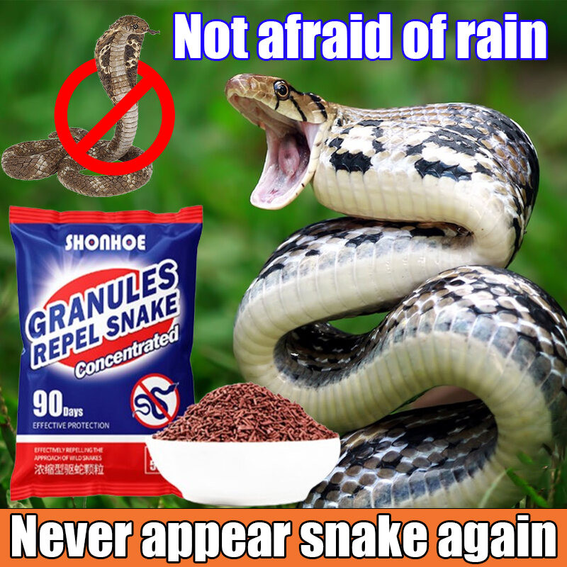 Pellets that don't melt easily Snake repellent 500g Safe snake ...
