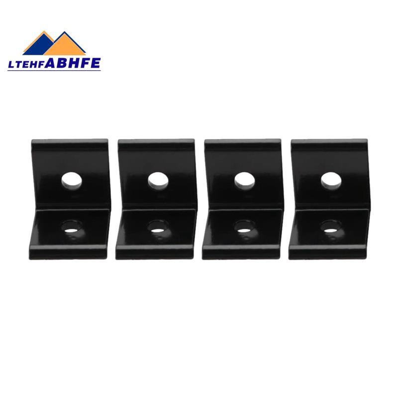 4 Pcs L Corner Bracket, Connector Corner Angle Bracket Connection Joint ...