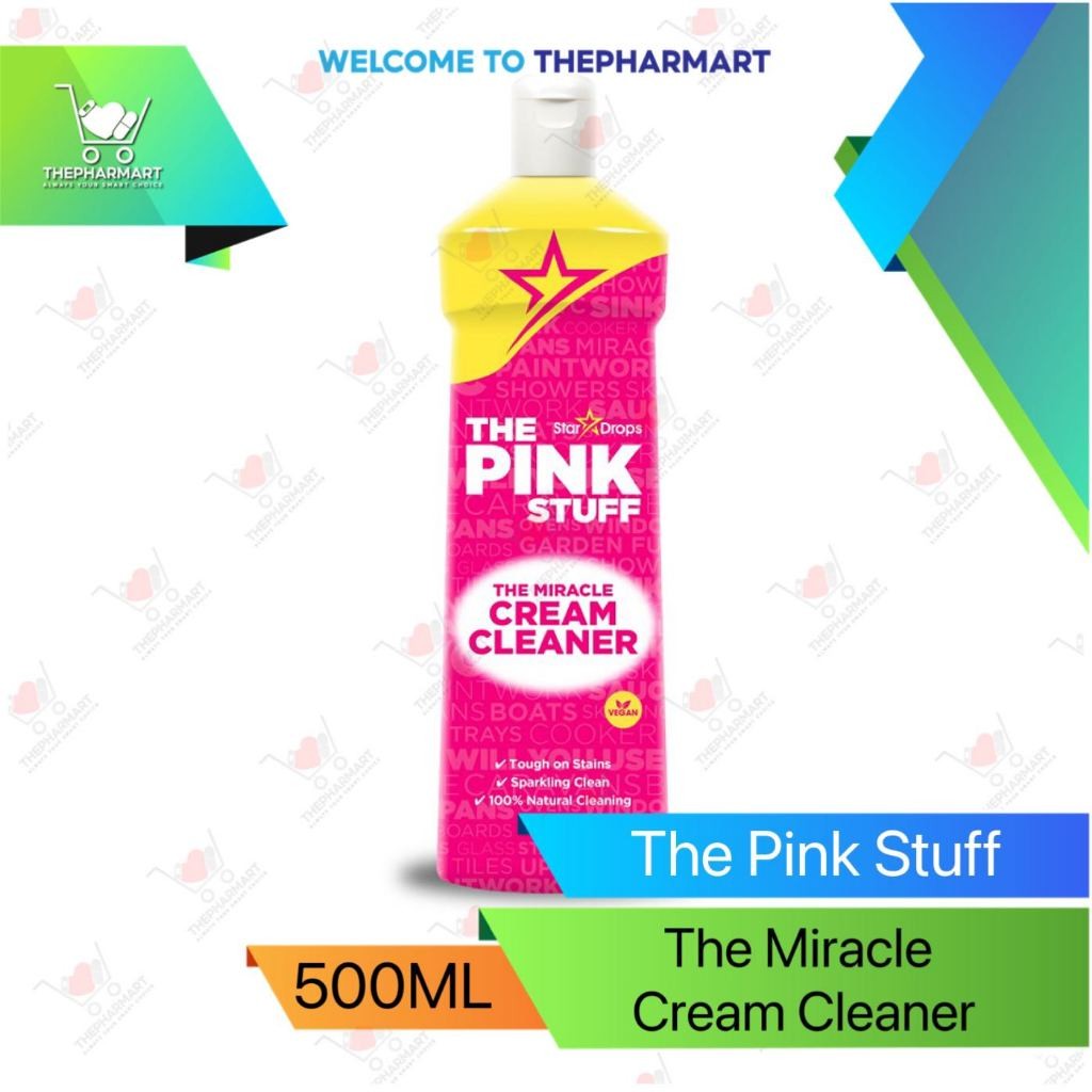 The Pink Stuff The Miracle Cream Cleaner 500ML | Shopee Malaysia