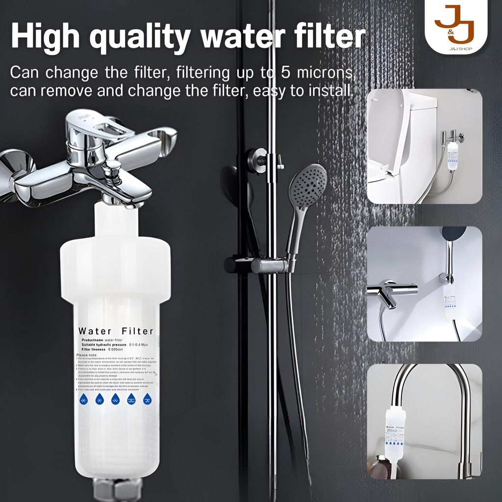 Faucets Purification Bathroom Shower Filter Water Purifier PP Cotton ...