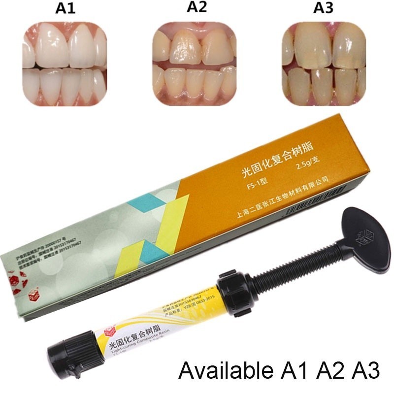 Dental Light Cure Composite Resin Universal Adhesive Refill Dentistry ...