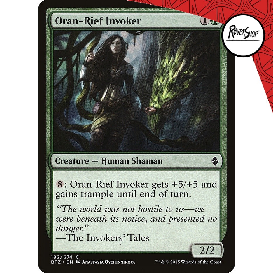 Magic The Gathering Card : Oran-Rief Invoker | Shopee Malaysia