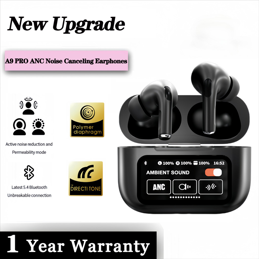 A9 PRO Earbuds inpods Wireless Bluetooth Earphones Noise Canceling ...