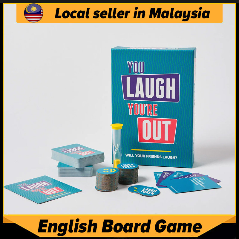 DSS Games You Laugh You're Out - The Official Family Game Card Game ...