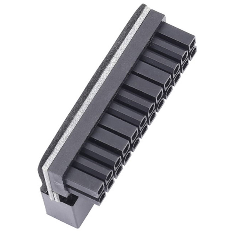 [NAY] ATX 24Pin 90 degree 24 pin to 24pin Power Plug Adapter Mainboard ...