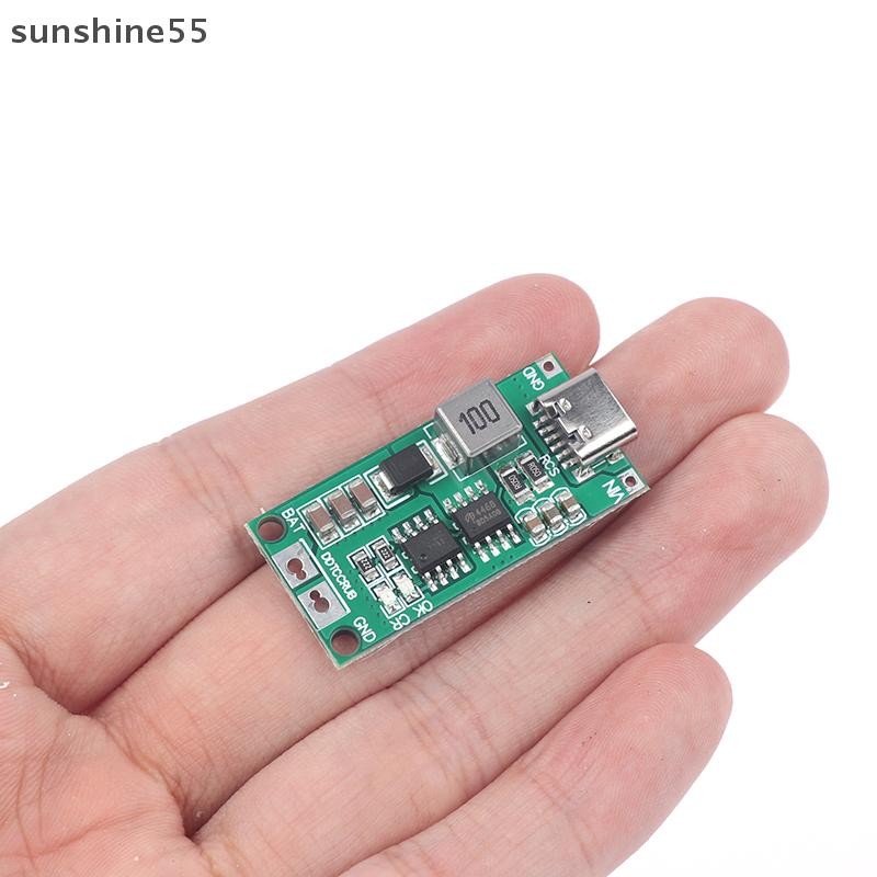 Sun Type C BMS 2S 3S 4S 1A 2A 4A 18650 Lithium Charger Board USB C Module Shine | Shopee Malaysia