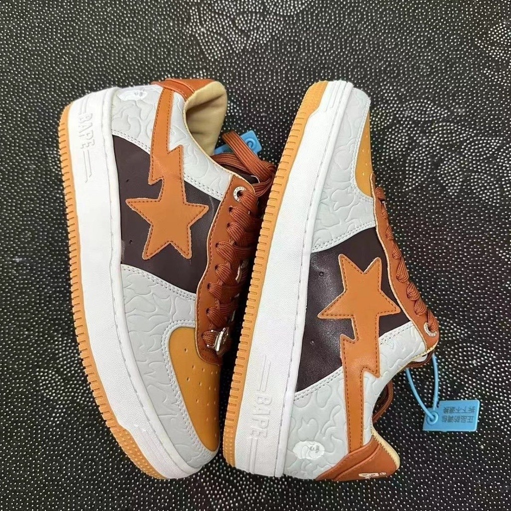 BAPE STA LOW Embossed Series Street Low Top Board Shoes | Shopee Malaysia