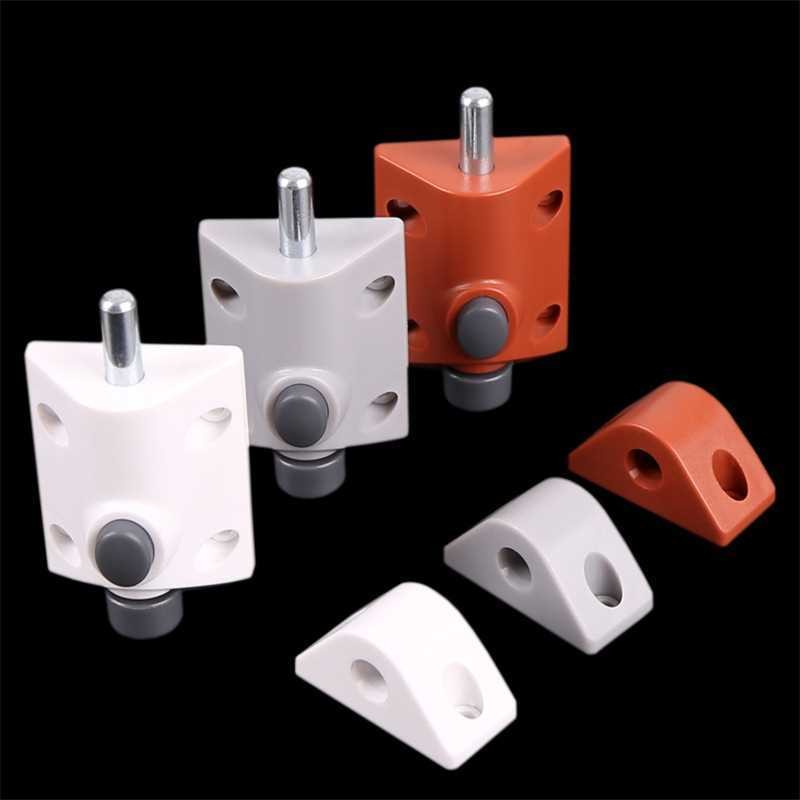 Cabinet Door Plastic Spring Pin Automatic Button Pin Wooden Door Latch ...