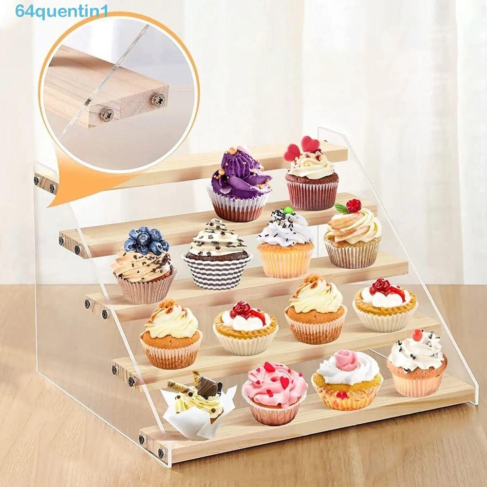 QUENTIN1 Acrylic Storage Display Rack, 2/3/4/5Layer Large Capacity Doll ...