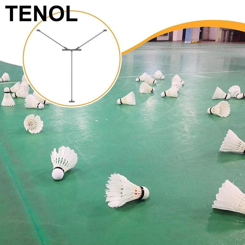 TENOL Badminton Shuttlecock Collector Sweeper Sport Equipment Double ...