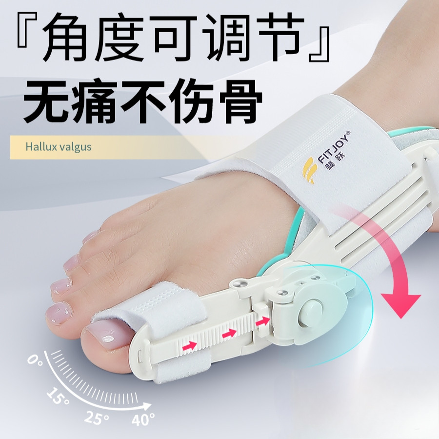 Toe Corrector for Bunions & Big Toe Pain Relief - Hallux Valgus Splint ...